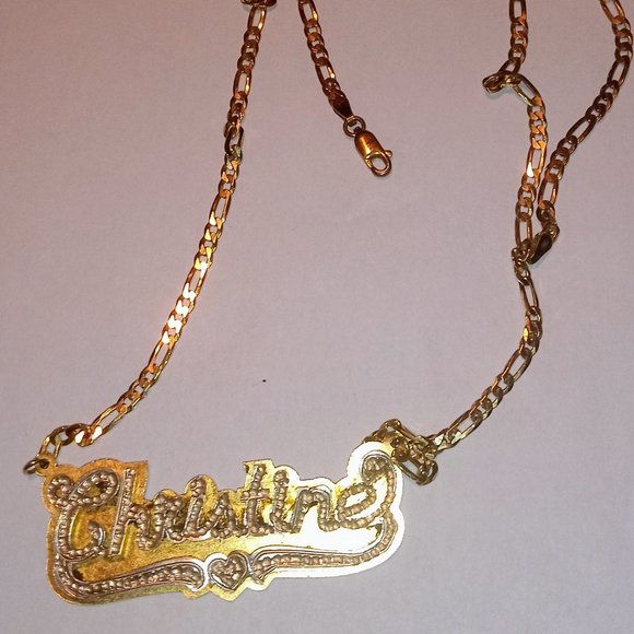 Zales | Jewelry | 8 Christine Name Chain | Poshmark